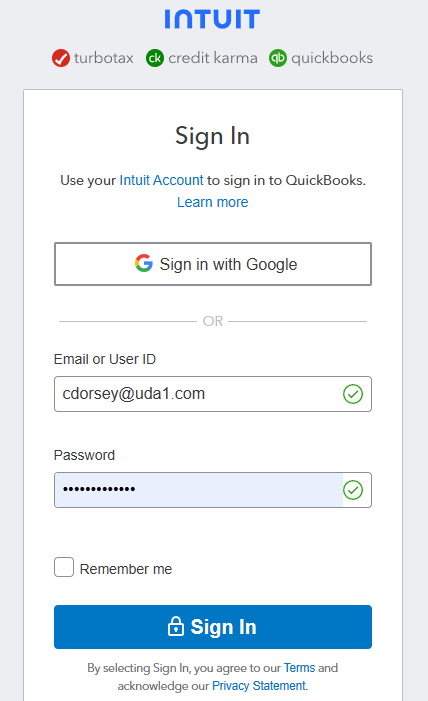 Integrate with QuickBooks Online