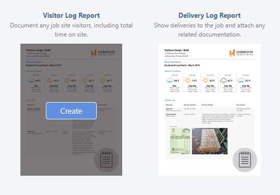 Create a Visitor Log Report