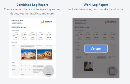 Create a Work Log Report